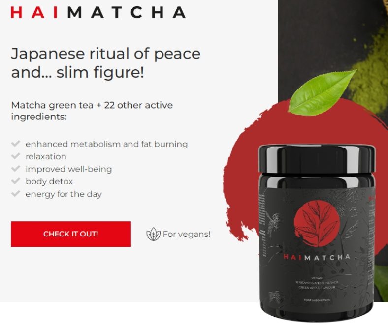 ᐉ HAI MATCHA in Pharmacy - [50% Discount] Price - Medical Reviews - forum