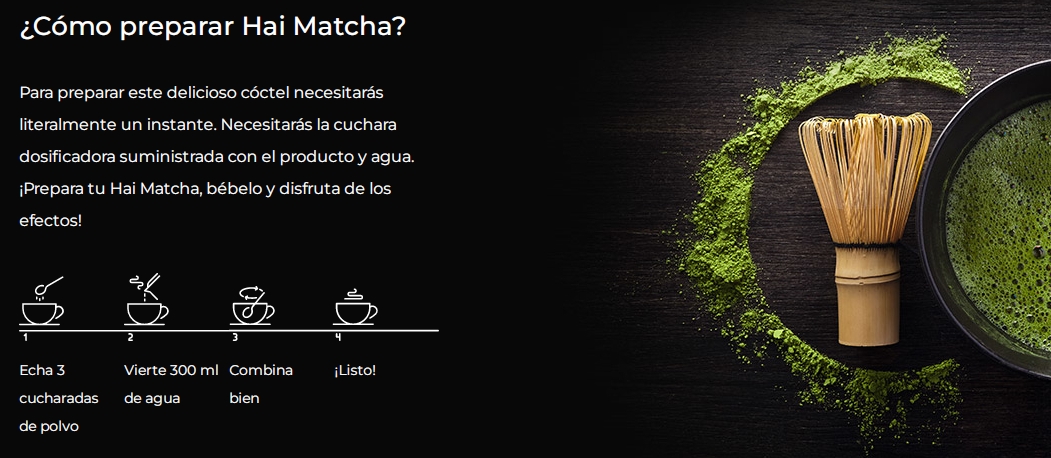 ᐉ HAI MATCHA en Farmacia - [Descuento del 50%] Precio - Reseñas médicas ...
